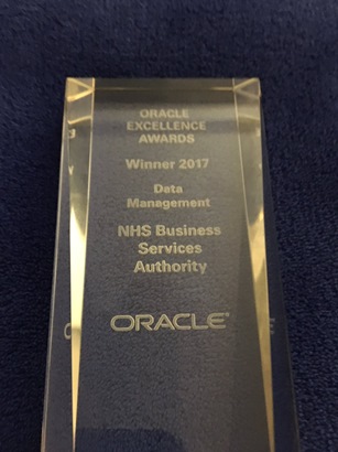 Oracle Award 2017 | NHSBSA